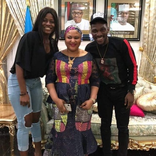 Alex And Tobi Meet Kogi State First Lady, Rashida Yahaya Bello [Photos]