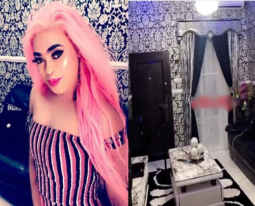 Bobrisky Shows Off the Beautiful Interior of His/her Multimillion ...