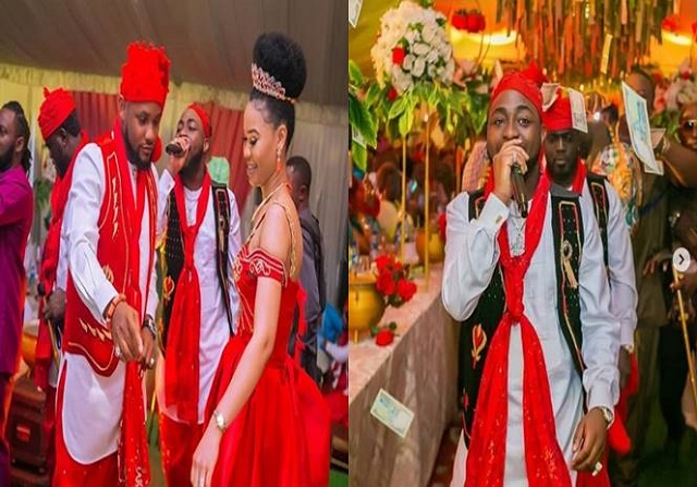 More Photos from the Lavish Traditional Wedding in Owerri Where Davido ...