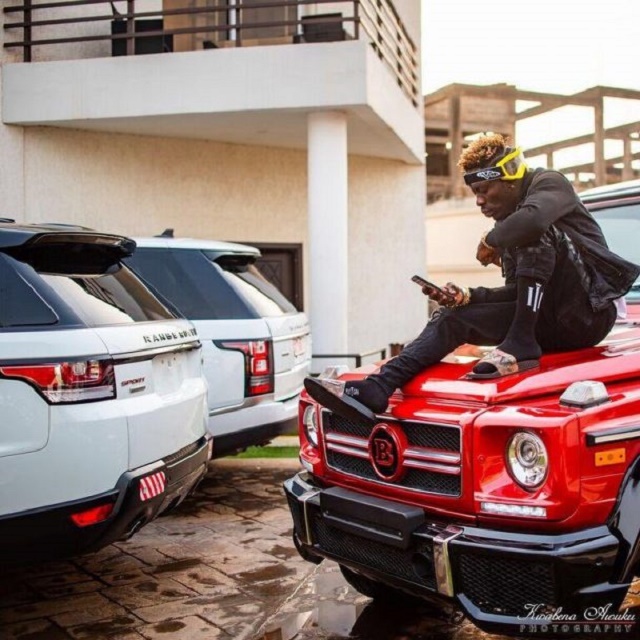 Shatta Wale Shows Off His Expensive Cars - Gistlover