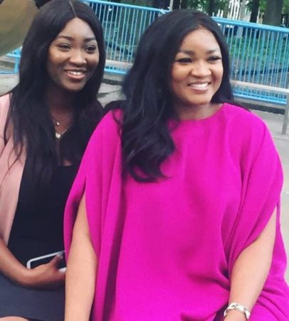 Omotola Jalade Ekeinde & Daughter Celebrats On Their Birthday. (Pictures)