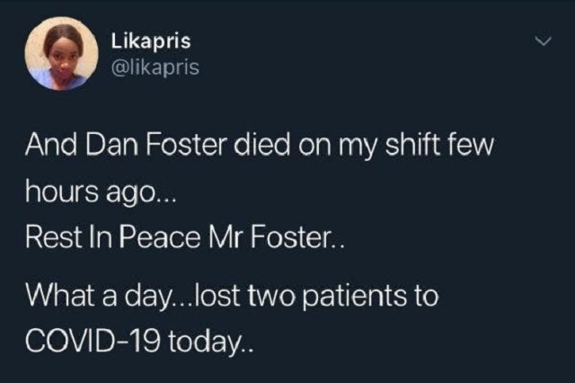 Real Cause of Dan Foster’s Death Confirmed by His Wife and Nurse ...