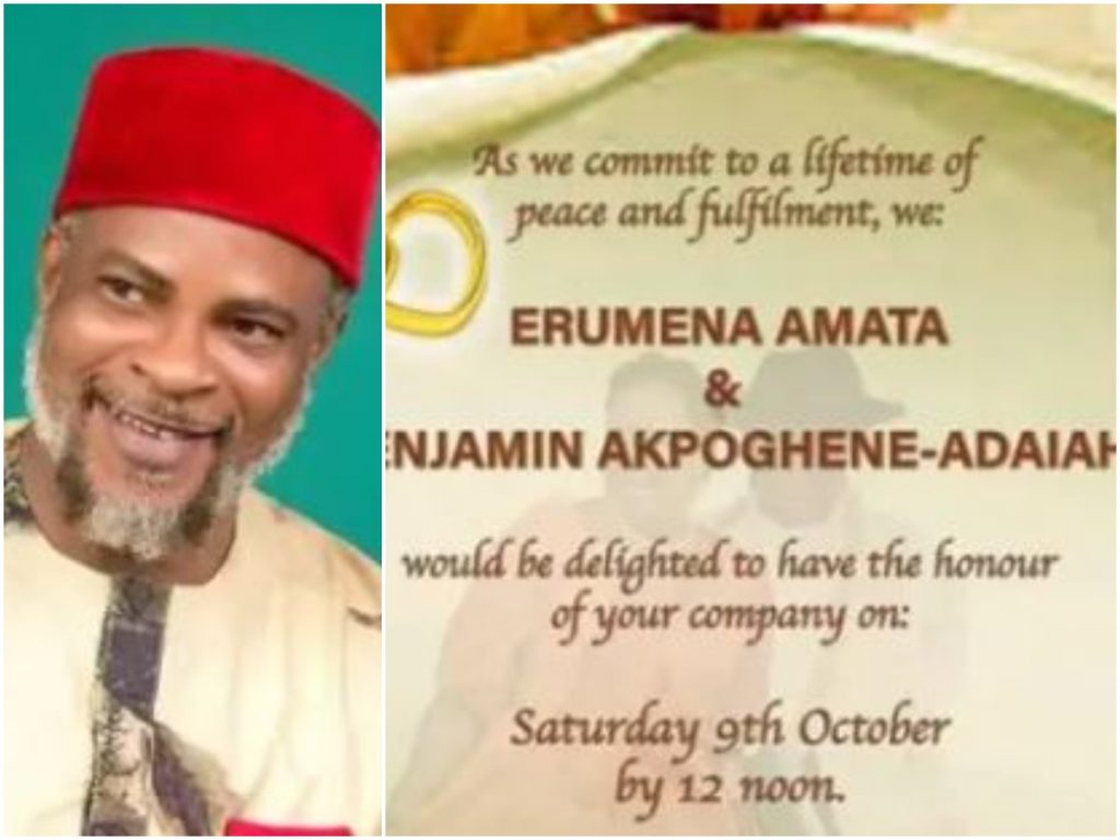 “We Had All Given Up”– Fred Amata’s 60-Year-Old Sister Weds For The ...