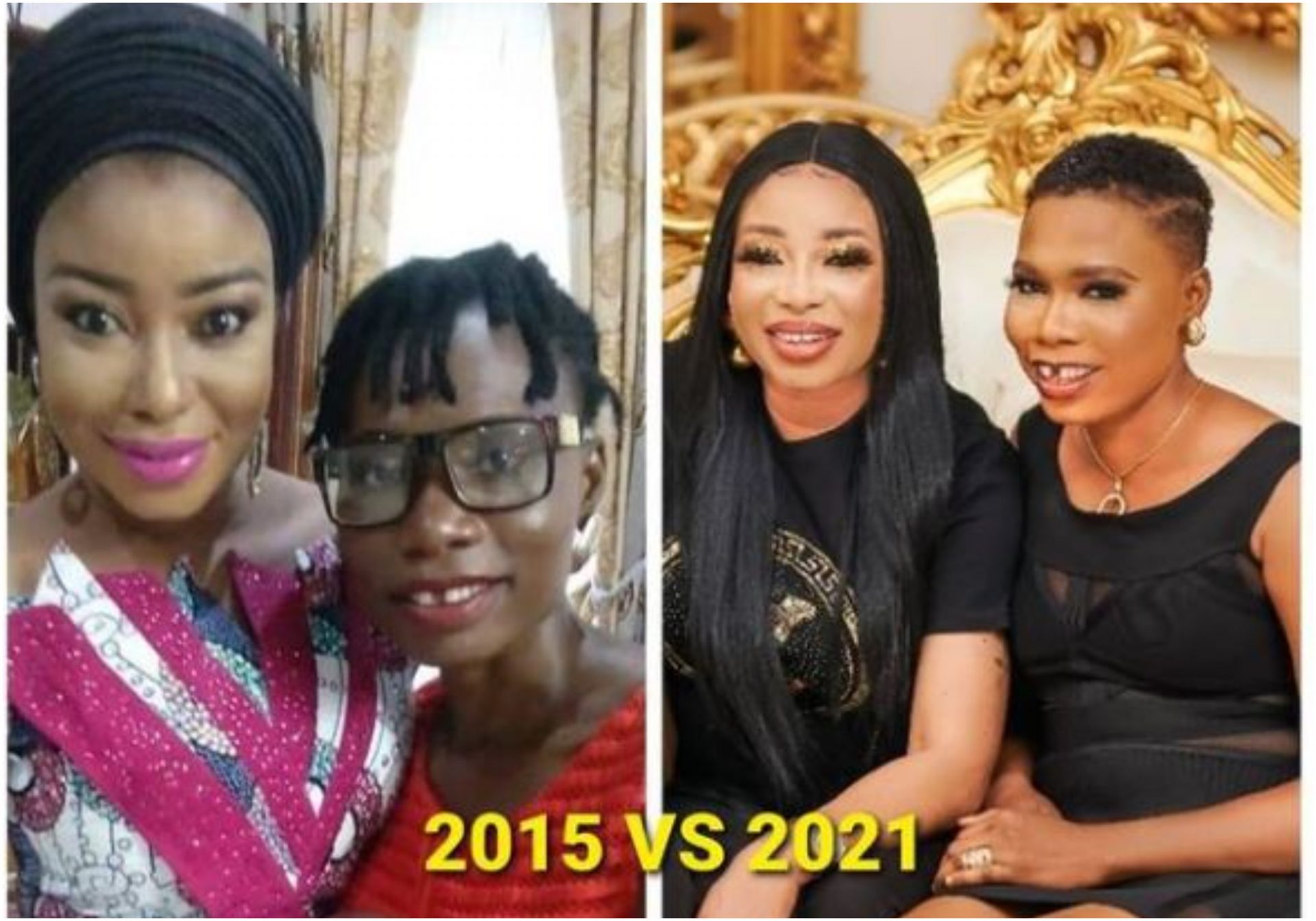 “Omo See Transformation” – Lizzy Anjorin’s Throwback Photo with Her ...
