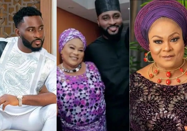 BBN Pere Shares Ecstatic As He Meets Iconic Actress, Sola Sobowale ...