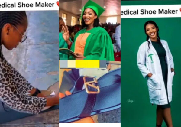 Lady who graduated as medical doctor ends up as a shoemaker, Nigerian ...