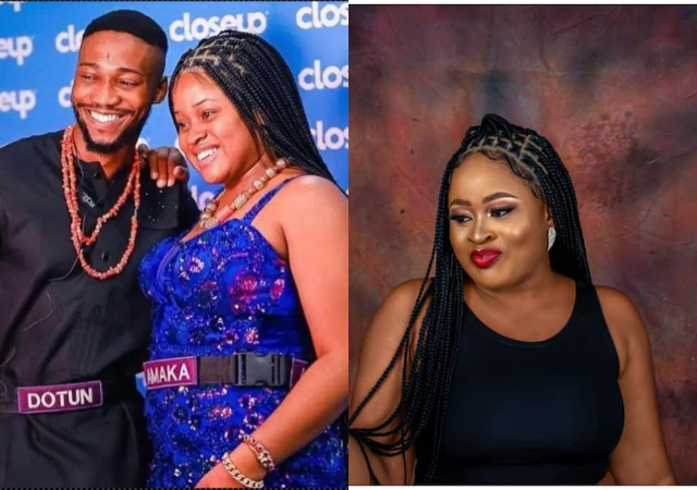 #BBNaija: "Is she Okay? Begging for relationship?” — Reactions as Amaka makes move on Dotun ...