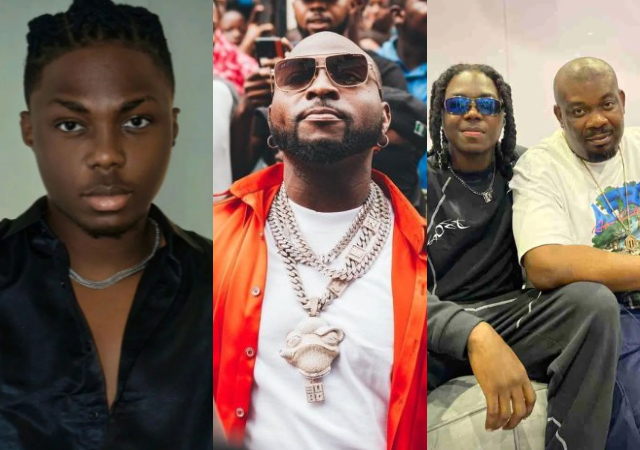 Davido reacts as Don Jazzy unveils new artiste, Bayanni - Gistlover