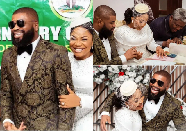 Legally Married! Gospel Singer Mercy Chinwo Weds Pastor Blessed In ...