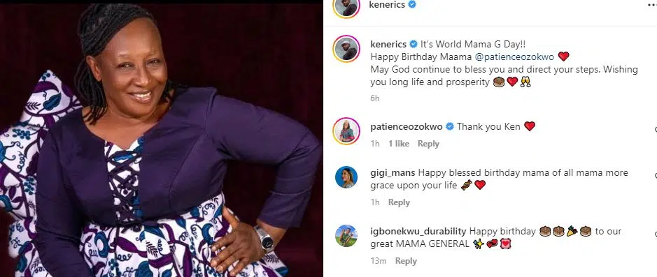 “World Mama G day” - Nollywood stars celebrate veteran actress Patience ...