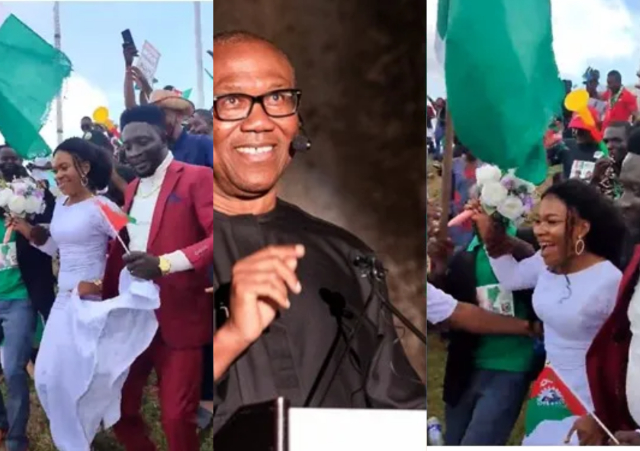 Labour Party, Presidential Candidate, Peter Obi, Reacts As Newly Wedded ...
