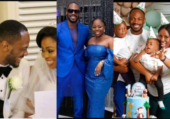 “Grateful for 5 full years”- Etim Effiong and wife, celebrate wedding ...