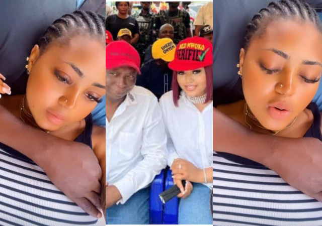 Actress Regina Daniels peppers trolls with romantic video of her and husband, Pa Ned [Video ...