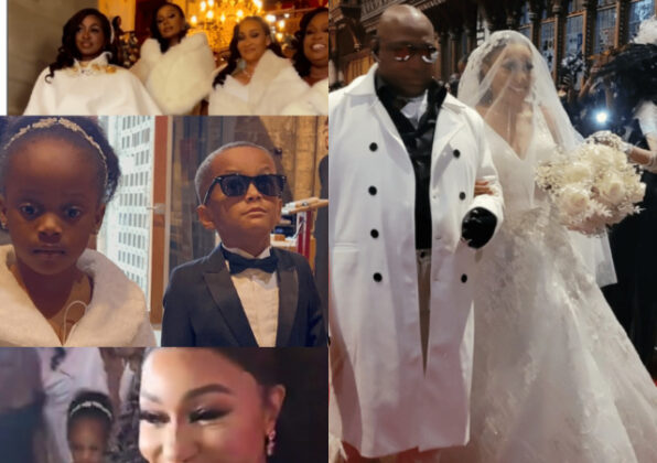 First photos from Fidelis Anosike and Rita Dominic’s white wedding [photos/video] - Gistlover