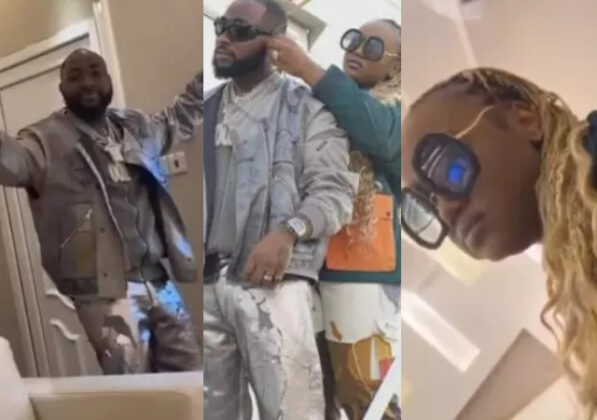 Davido and Chioma 'lovey dovey' video in Qatar leaves fans gushing ...