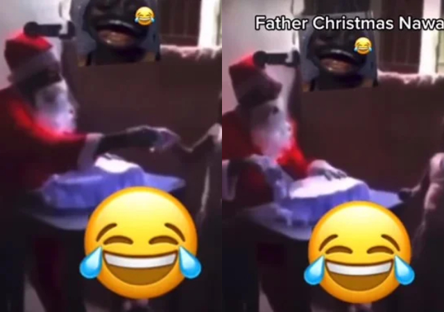 E don bad like this? Sapa don touch Santa – Reactions as Father ...