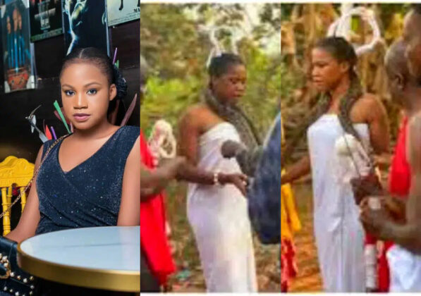 Netizens express concern as 13-years-old Mercy Kenneth acts with python – [Video] - Gistlover