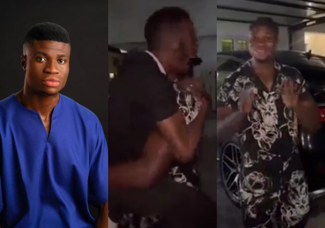 Skit maker, Zics Aloma gifts his friend one of his old cars [Video ...