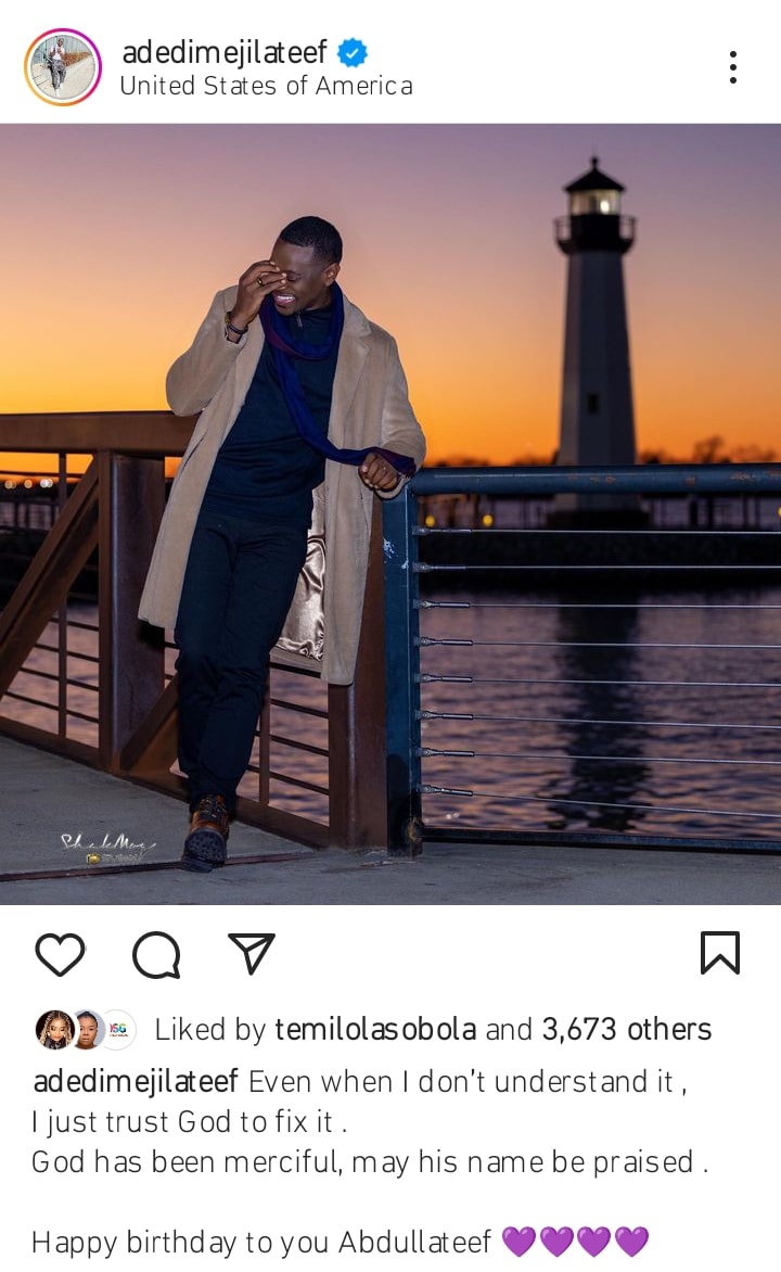 Actor Lateef Adedimeji marks 37th birthday in style [Photos] - Gistlover