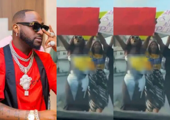 Davido’s fans stir reactions as they protest in Lagos over his absence ...