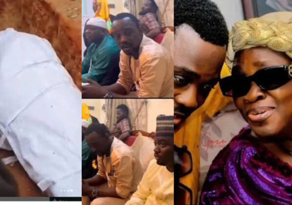 Moment Fuji star Pasuma breaks into tears following the death of his ...
