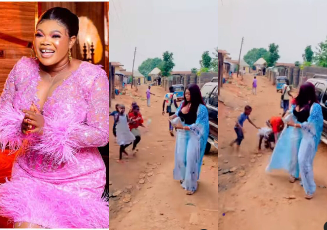 ‘This girl is local’- Ruby Ojiakor faces backlash for making kids chase ...