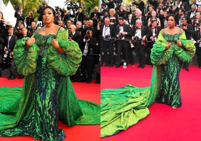 “I shine differently”- Chika Ike boasts as she commands attention at ...