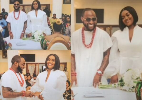 More Beautiful Photos from Davido and Chioma's Wedding Surface Online ...