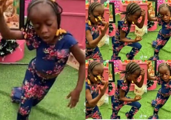 Little Girl went viral after her impressive dance moves at a birthday ...