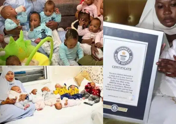 Woman breaks Guinness World Records after giving birth to 9 babies at ...