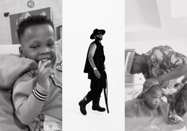 Maverick: Kizz Daniel Shows Off the Faces of His Twin Boys, Features ...