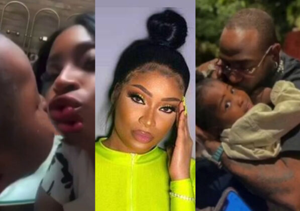 Davido’s 4th baby mama, Larissa London, unveils their son Dawson’s ...