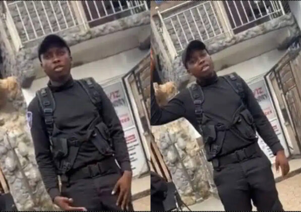 “How can a security officer be fine like this” — Nigerian Man promoted ...