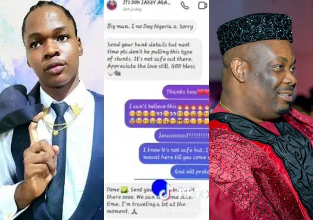 “I get coconut head” – Man says as he leaks private chat with Don Jazzy ...