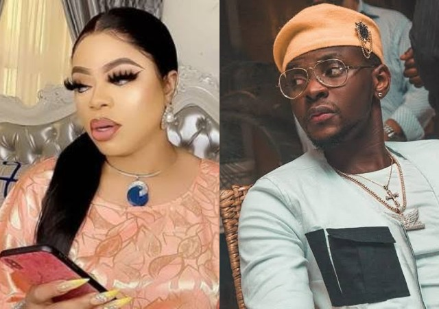 Fans in shock as Kizz Daniel cheekily refers to crossdresser, Bobrisky ...