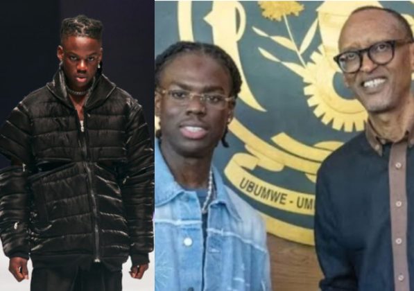 Rwandan president, Paul Kagame hosts Nigerian singer, Rema - Gistlover