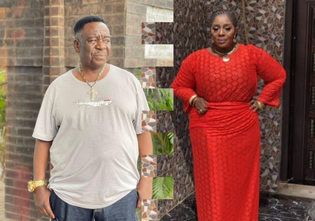 Veteran Actress Rita Edochie Visits Mr Ibu at The Hospital Confirms Leg ...