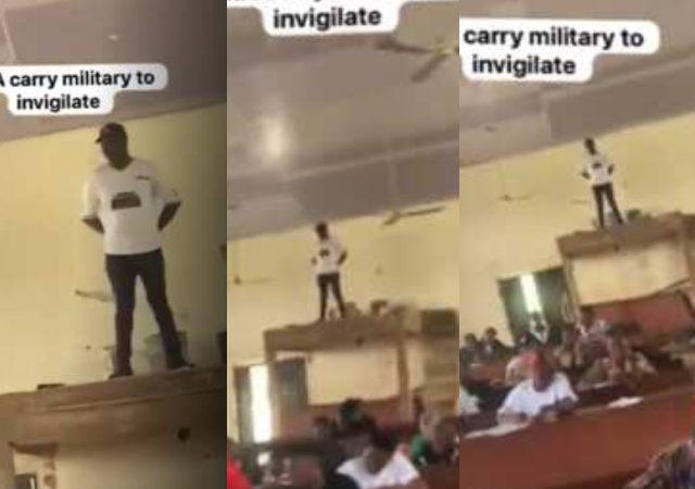 "Who wan do expo go still do"- Reactions as Invigilator Mounts Very ...