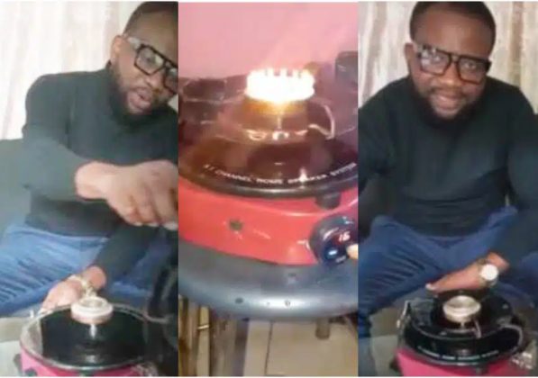 “Cooking on Water” – Man stuns many as he invents cooker that uses 80% ...