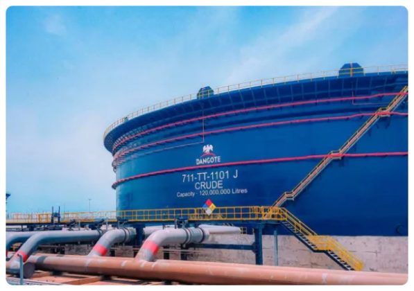 Dangote Refinery Begins Full Operation; Receive 1 Million Barrels Of ...