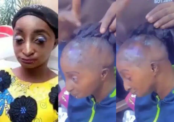 “Mini Jet Li” — Fans questions as hairstylist make ‘frontal ponytail ...