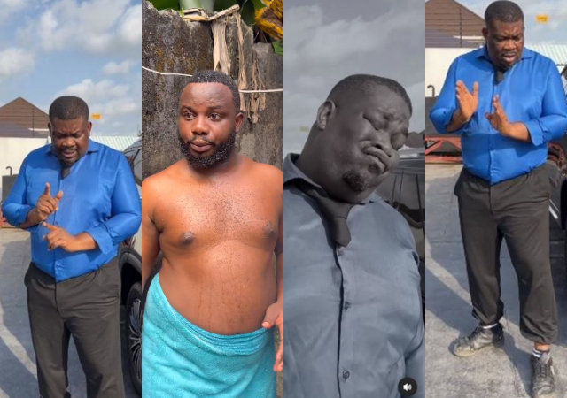 “Baba J done go iron your shirt"- Don Jazzy dresses like Sabinus as he ...