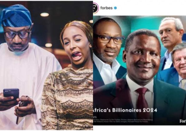 DJ Cuppy thrilled as her billionaire father Femi Otedola makes the list ...