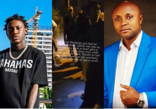 New cat, Shallipopi and Isreal DMW involved in a serious car accident ...