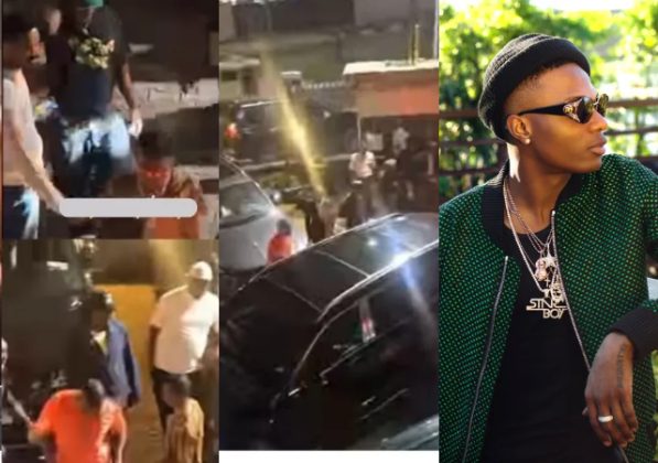 “You no know person you Dey bring hand” – Video of Wizkid ‘arrogantly’ snubbing a fan who tries ...