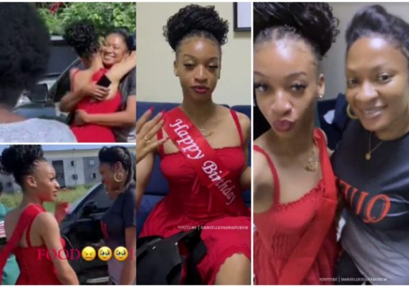 May Edochie visits her daughter, Danielle’s school to surprise her on ...