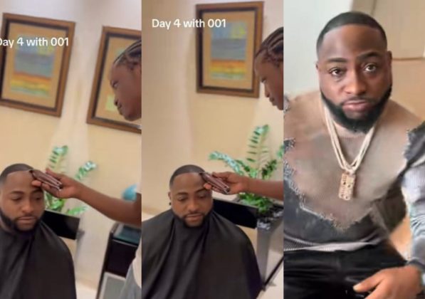 Singer, Davido’s personal barber flies to Dubai to give him haircut ...