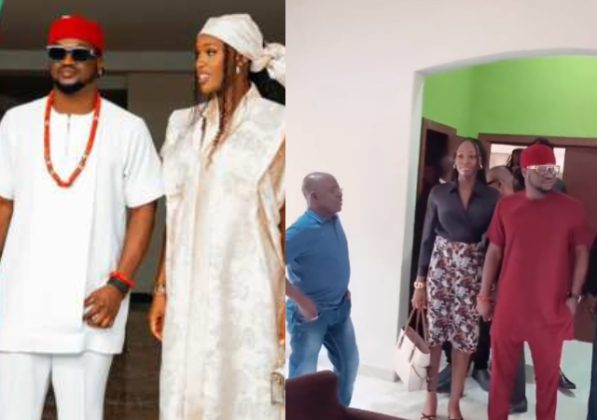 "Where is Peter?"- Reactions as Paul visits Alex Otti, introduces his ...