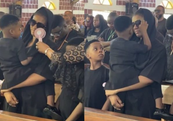 Tears flow as photos and video from the funeral of Nollywood actor ...