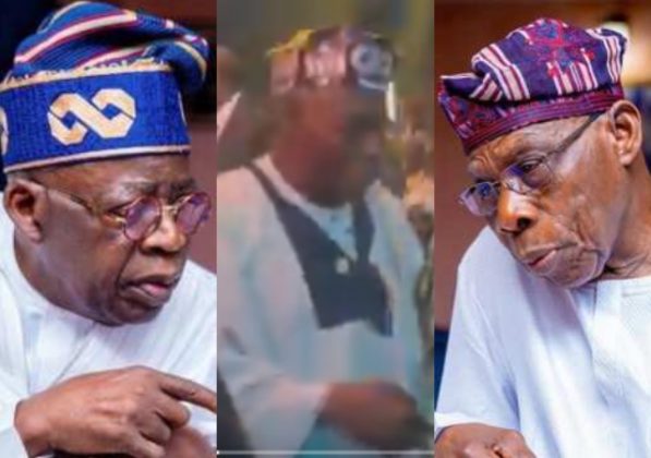 Nigerians React As Obasanjo Rocks Tinubu's Signature Cap - Gistlover